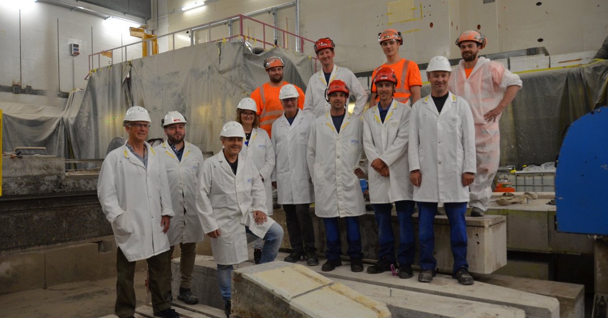 Rückbauarbeiten im Forschungsinstitut Paul Scherren (PSI) in Villigen